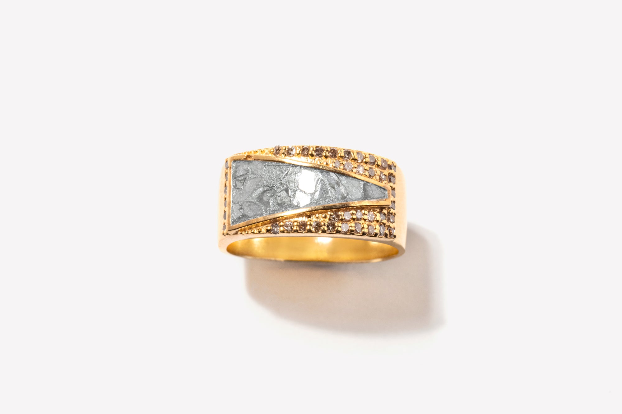 18k Gold Diamond Bokaro Ring