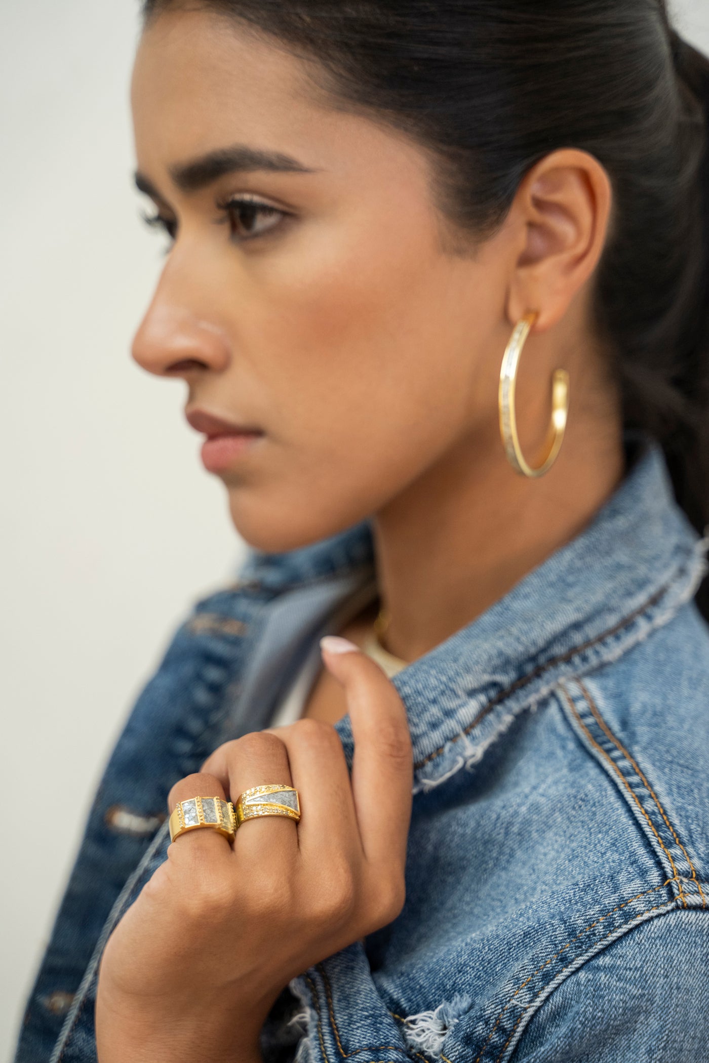 18k Gold Diamond Bokaro Ring