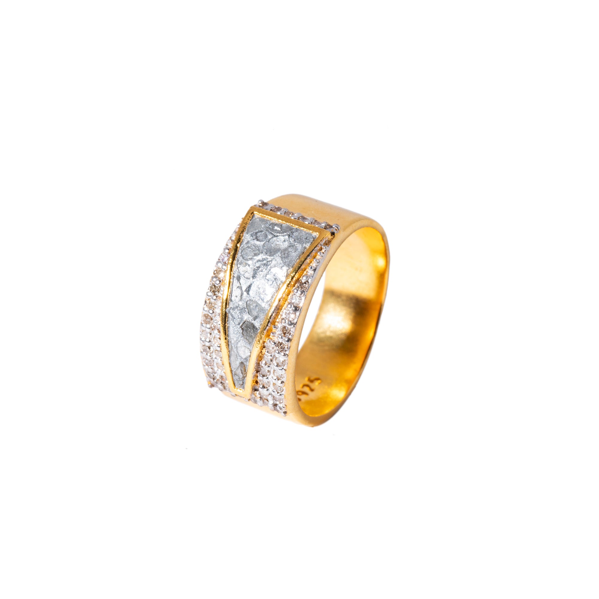 18k Gold Diamond Bokaro Ring – Shana Gulati Jewelry