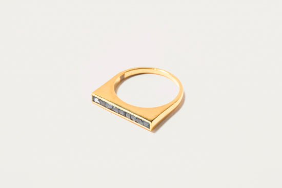18k Gold Diamond Michelle Ring