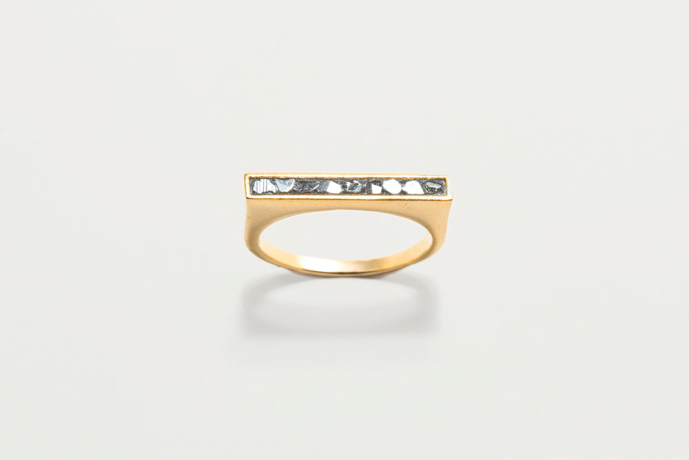 18k Gold Diamond Michelle Ring