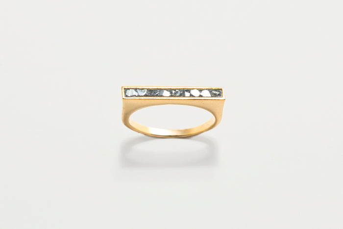 18k Gold Diamond Michelle Ring