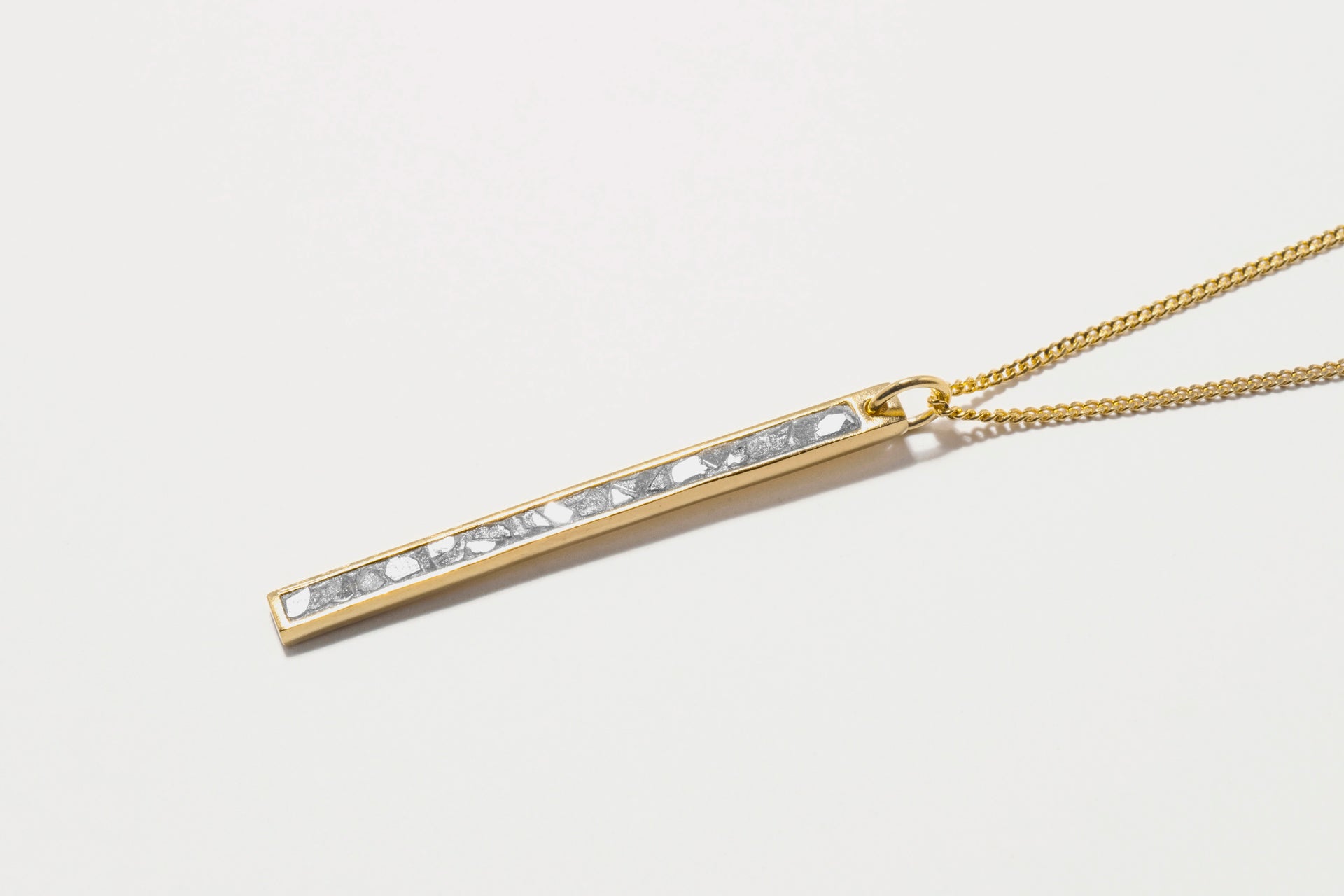 18k Gold Diamond Miladi Pendant Necklace