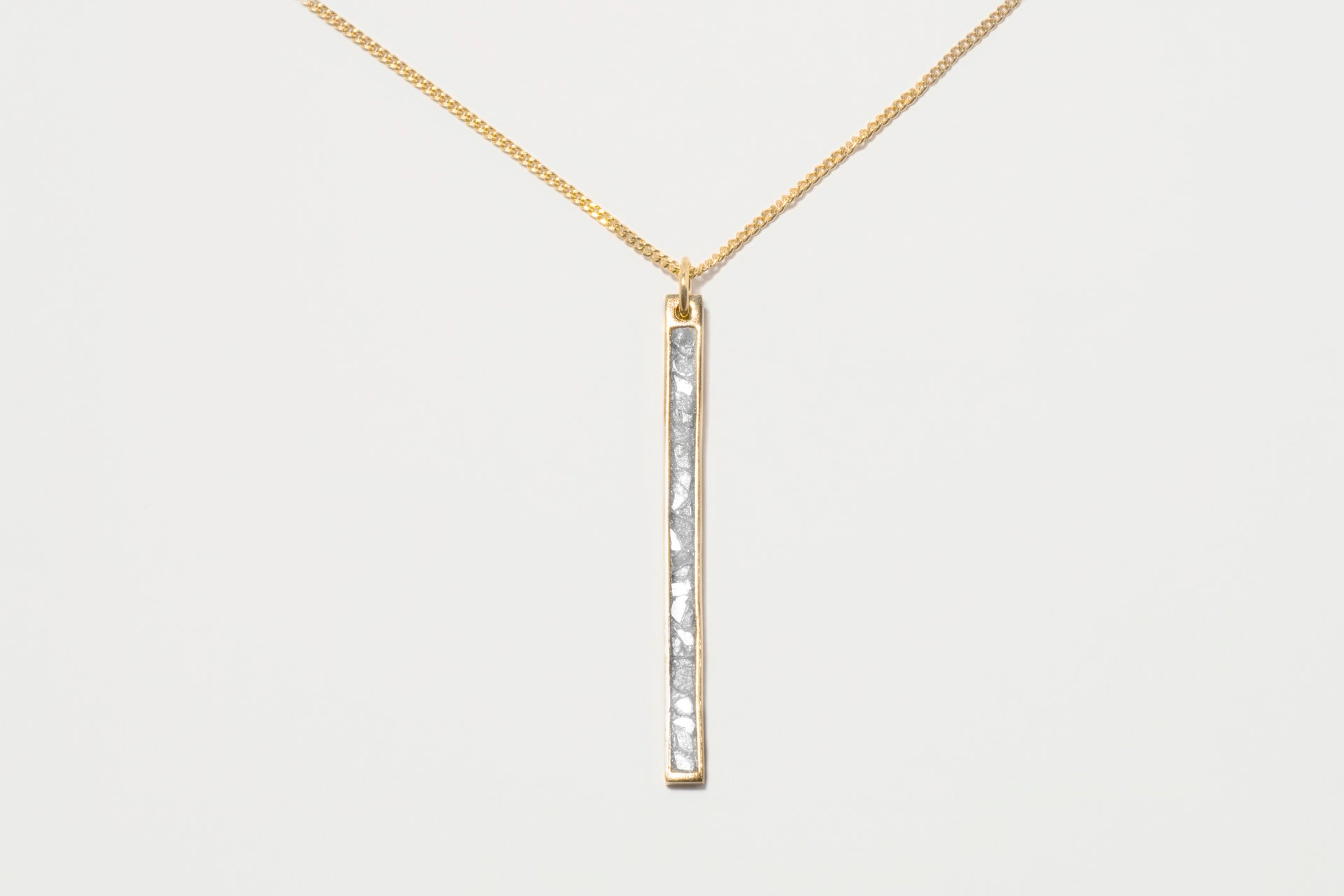 18k Gold Diamond Miladi Pendant Necklace